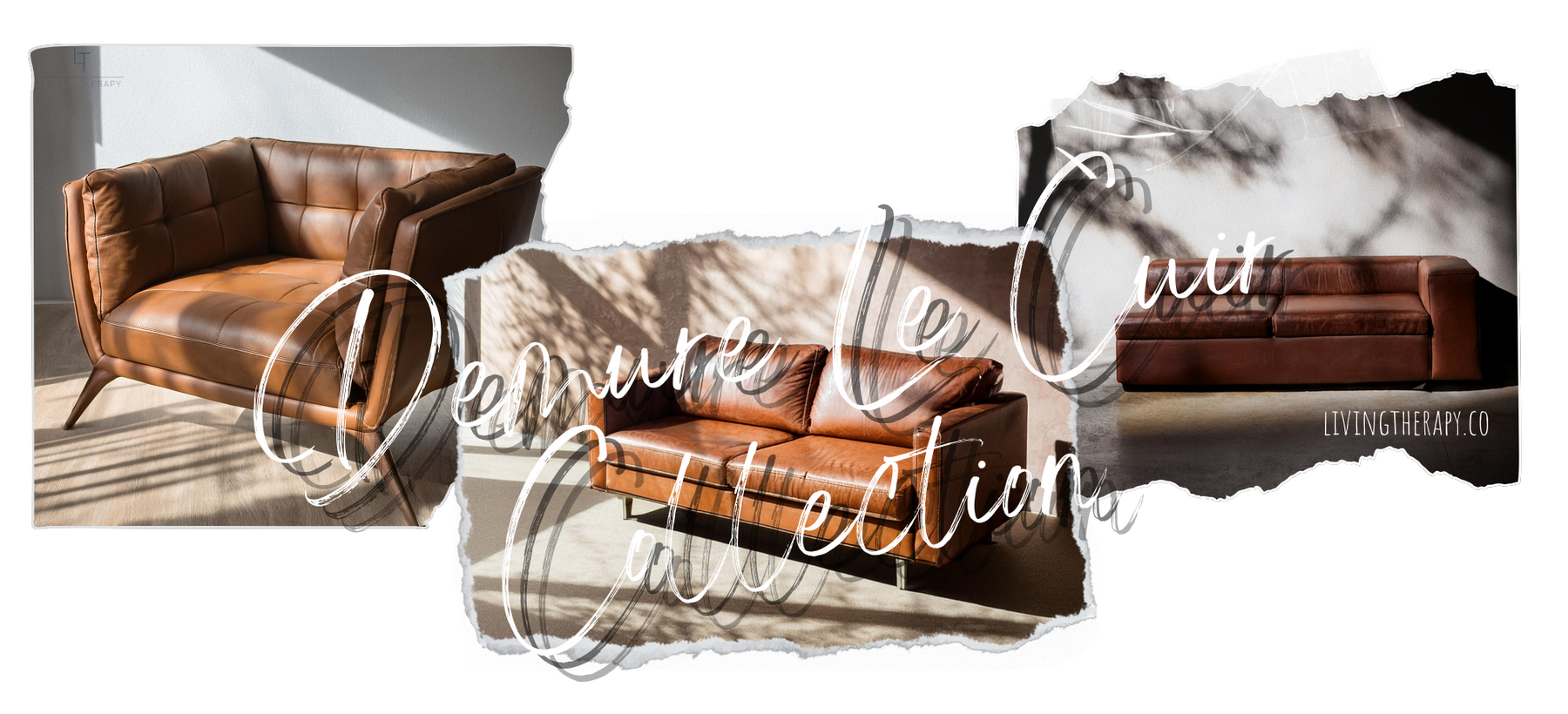 Demure Le Cuir- Leather and Leatherite Collection - Living Therapy